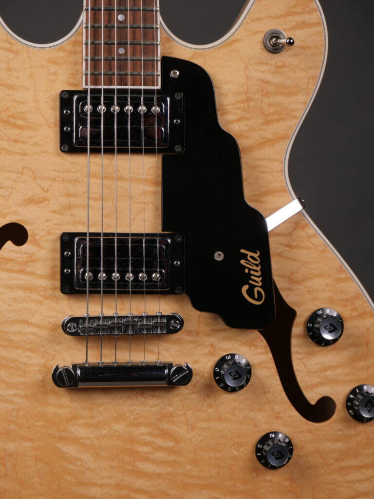 Guild Starfire IV Natural Flamed Maple SF-4 - Hearts' Home Acoustics